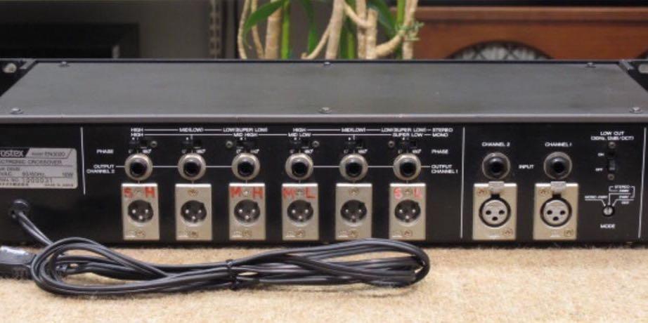 Fostex model EN3020 Electronic Crossover- made in Japan, Rare!, Audio ...