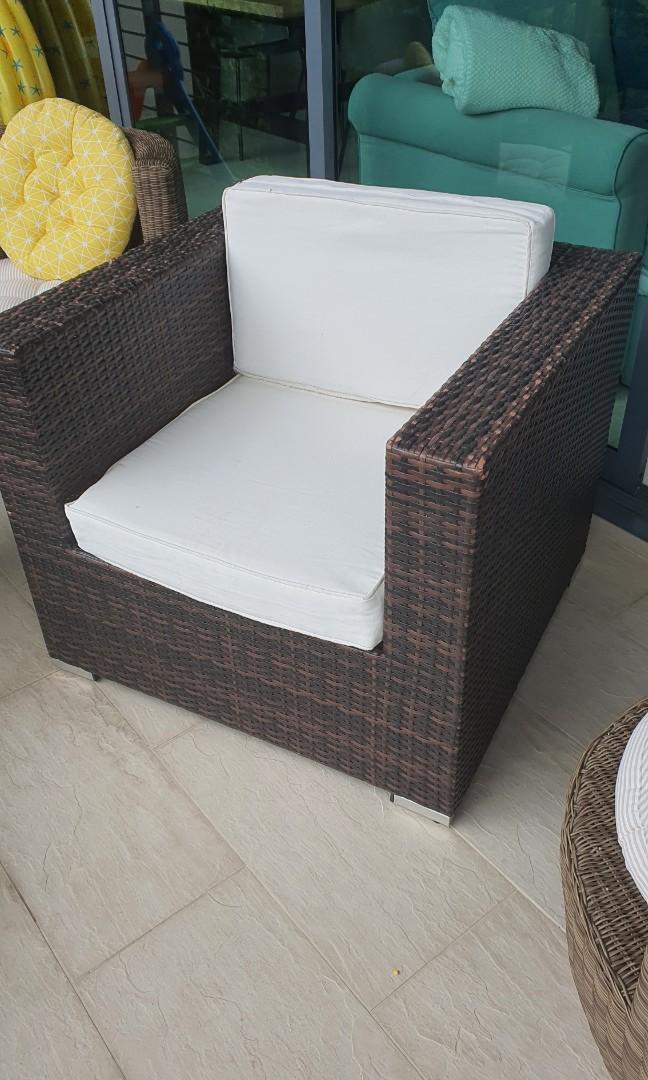 Free!! Outdoor single sittee, Furniture & Home Living, Outdoor ...