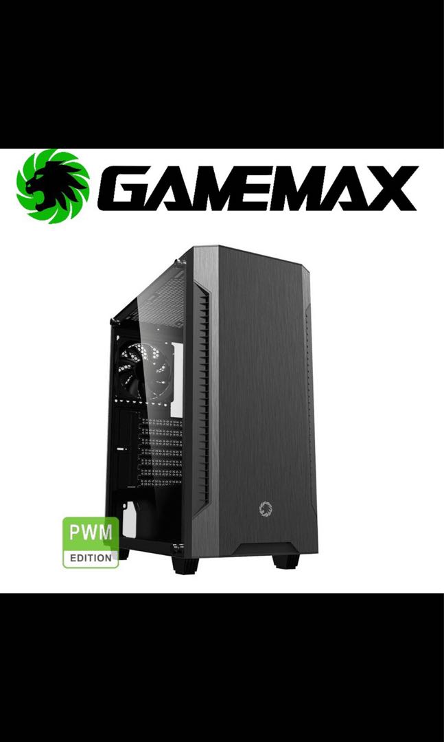 GAMEMAX FORTRESS TG GAMING CASE, Computers & Tech, Desktops on Carousell