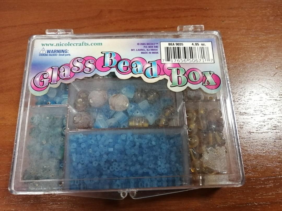 Glass Bead Box set, Hobbies & Toys, Stationery & Craft, Craft Supplies ...