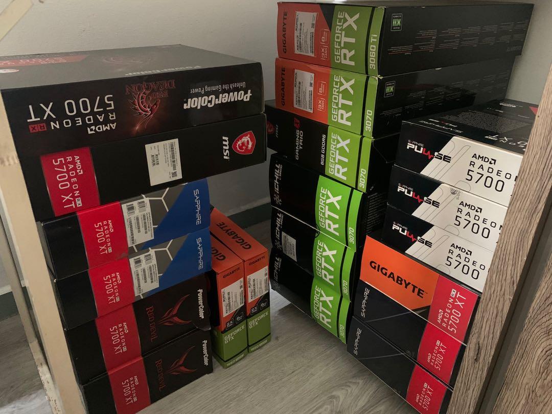 GPU boxes (graphics card box), Computers & Tech, Parts & Accessories ...