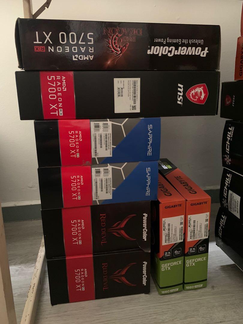 GPU boxes (graphics card box), Computers & Tech, Parts & Accessories ...