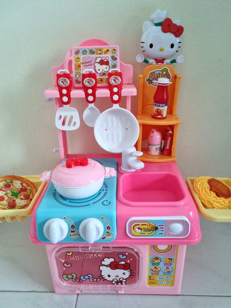 Hello kitty cooking set (authentic), Hobbies & Toys, Toys & Games on ...