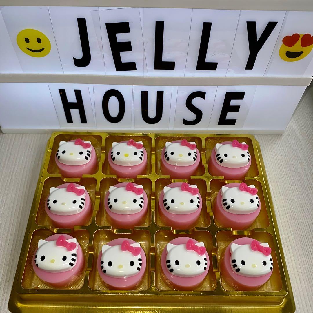 Hello kitty jelly agar agar bites, Food & Drinks, Homemade Bakes on ...
