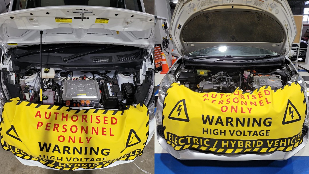 Car Fender Protection cover, high voltage warning sign protection cover ...