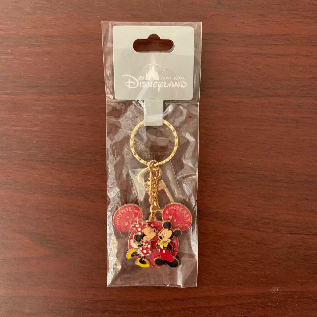Hong Kong Disneyland Minnie & Mickey Keychain, Hobbies & Toys ...