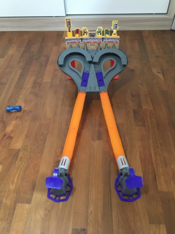 Hot wheels set “Super Speed Blastway”. Fun play for siblings ...
