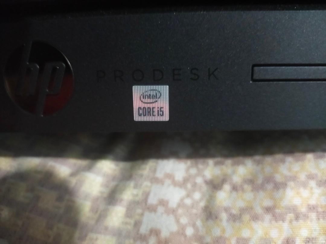 HP PRODESK G400 G7 intel i5 10th gen, Computers & Tech, Desktops on ...