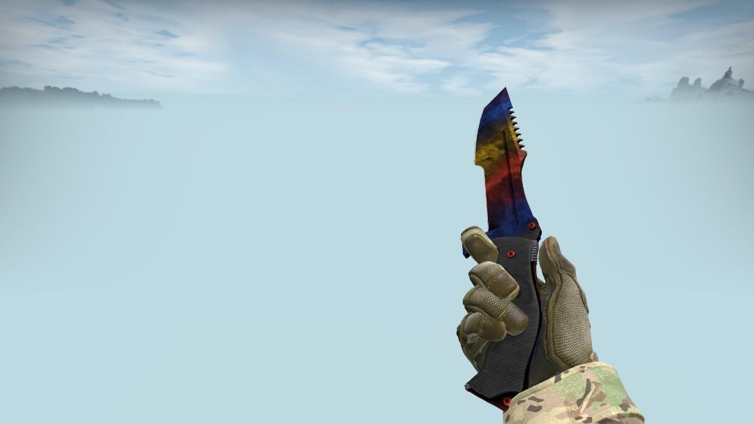 Huntsman Knife Marble Fade FN CSGO KNIFE, Video Gaming, Gaming Accessories, In-Game Products on ...
