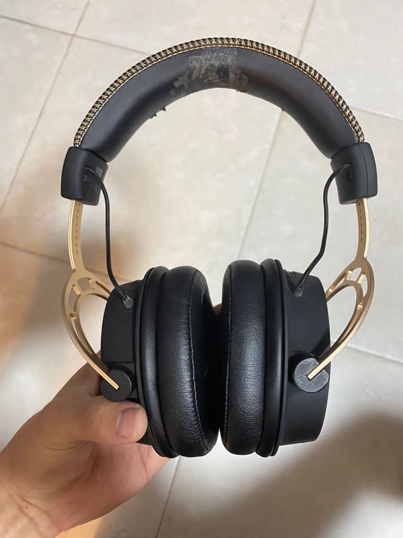 HyperX Cloud Alpha (Limited Edition Gold), Audio, Headphones & Headsets ...