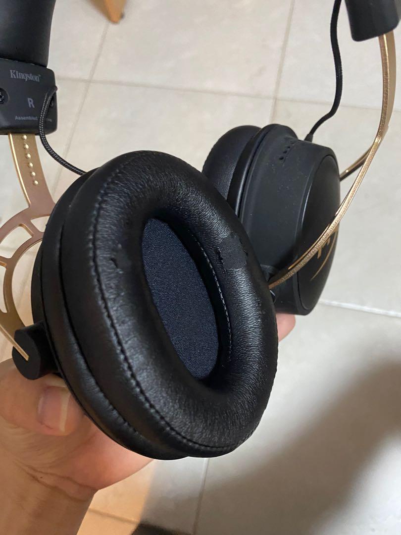 HyperX Cloud Alpha (Limited Edition Gold), Audio, Headphones & Headsets ...