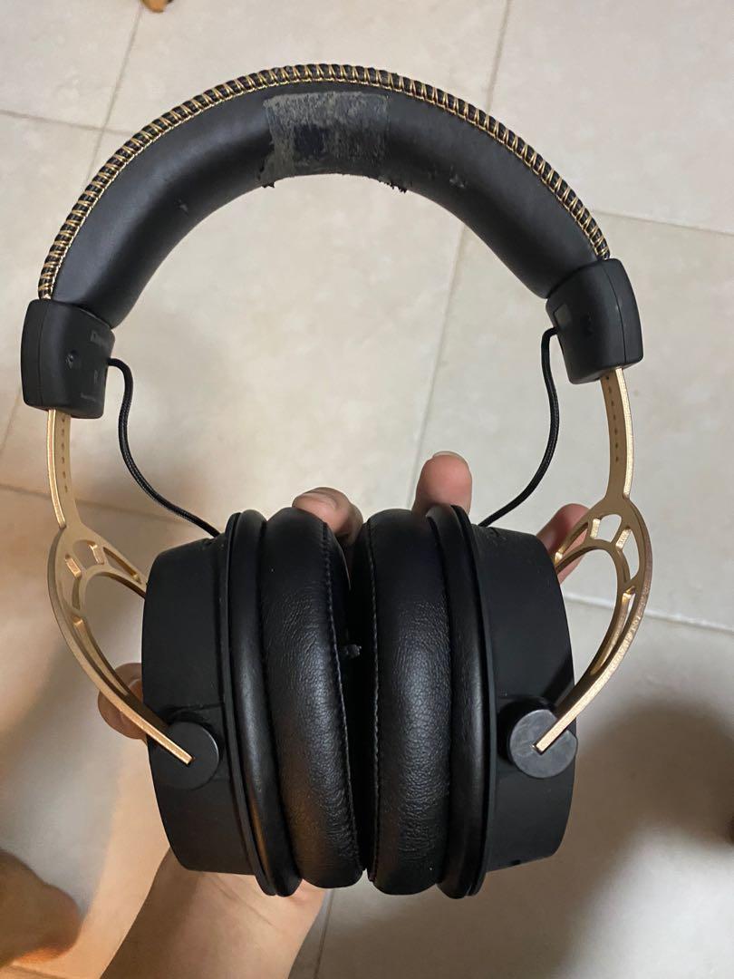 HyperX Cloud Alpha (Limited Edition Gold), Audio, Headphones & Headsets ...