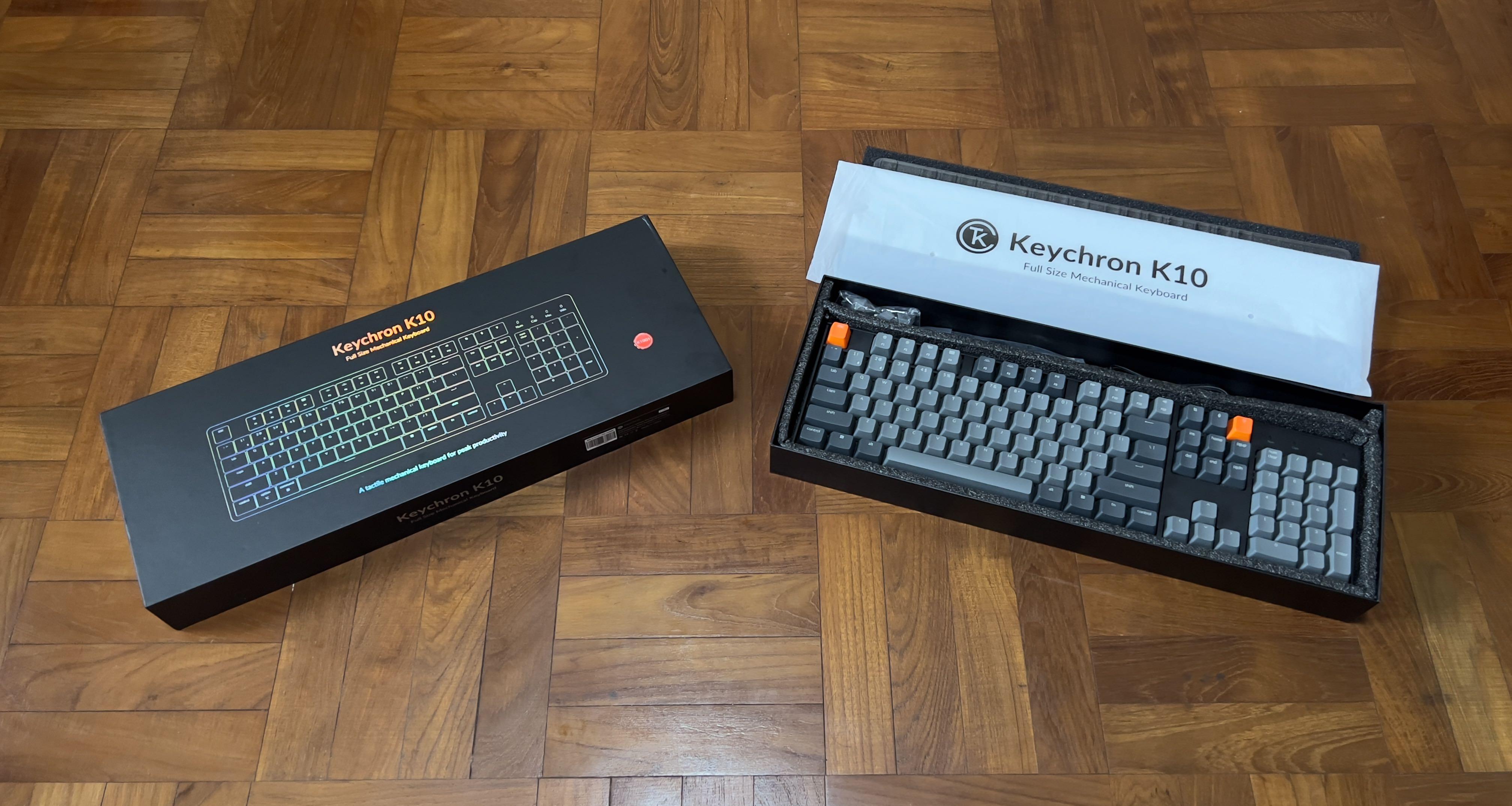 Keychron K10 Mechanical Keyboard, Computers & Tech, Parts & Accessories ...