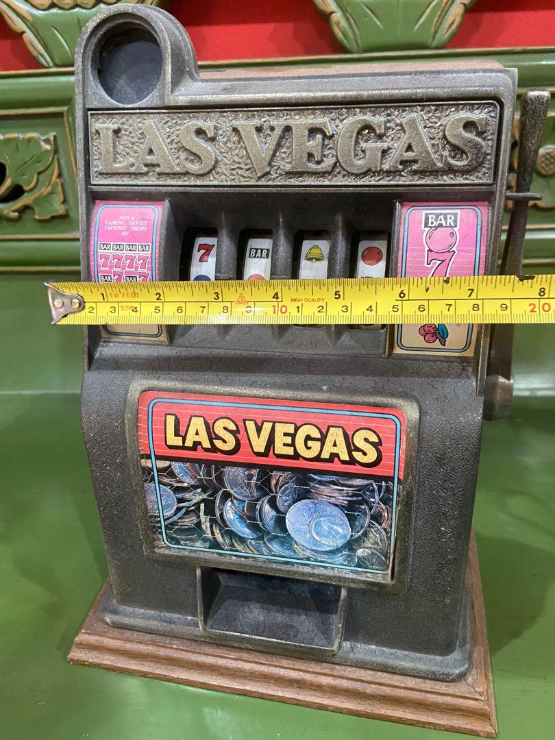 Las Vegas Slot Machine bank, Hobbies & Toys, Memorabilia & Collectibles ...