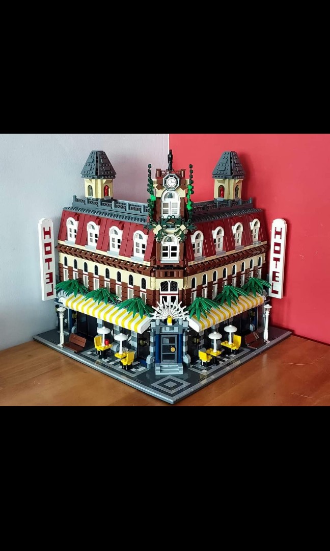 Lego Compatible Modular Cafe Corner Grand 15002, Hobbies & Toys, Toys ...