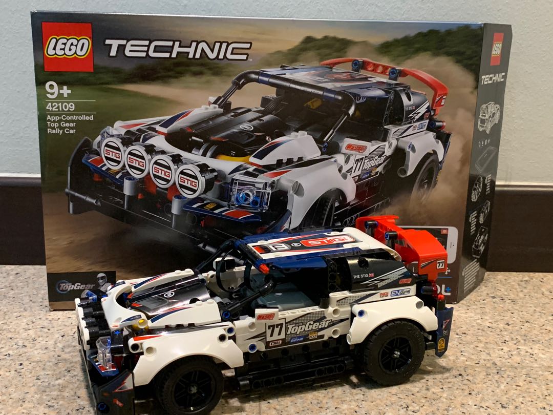 Lego Technic 9+ 42109 App- Controlled Top Gear Rally Car, Hobbies ...