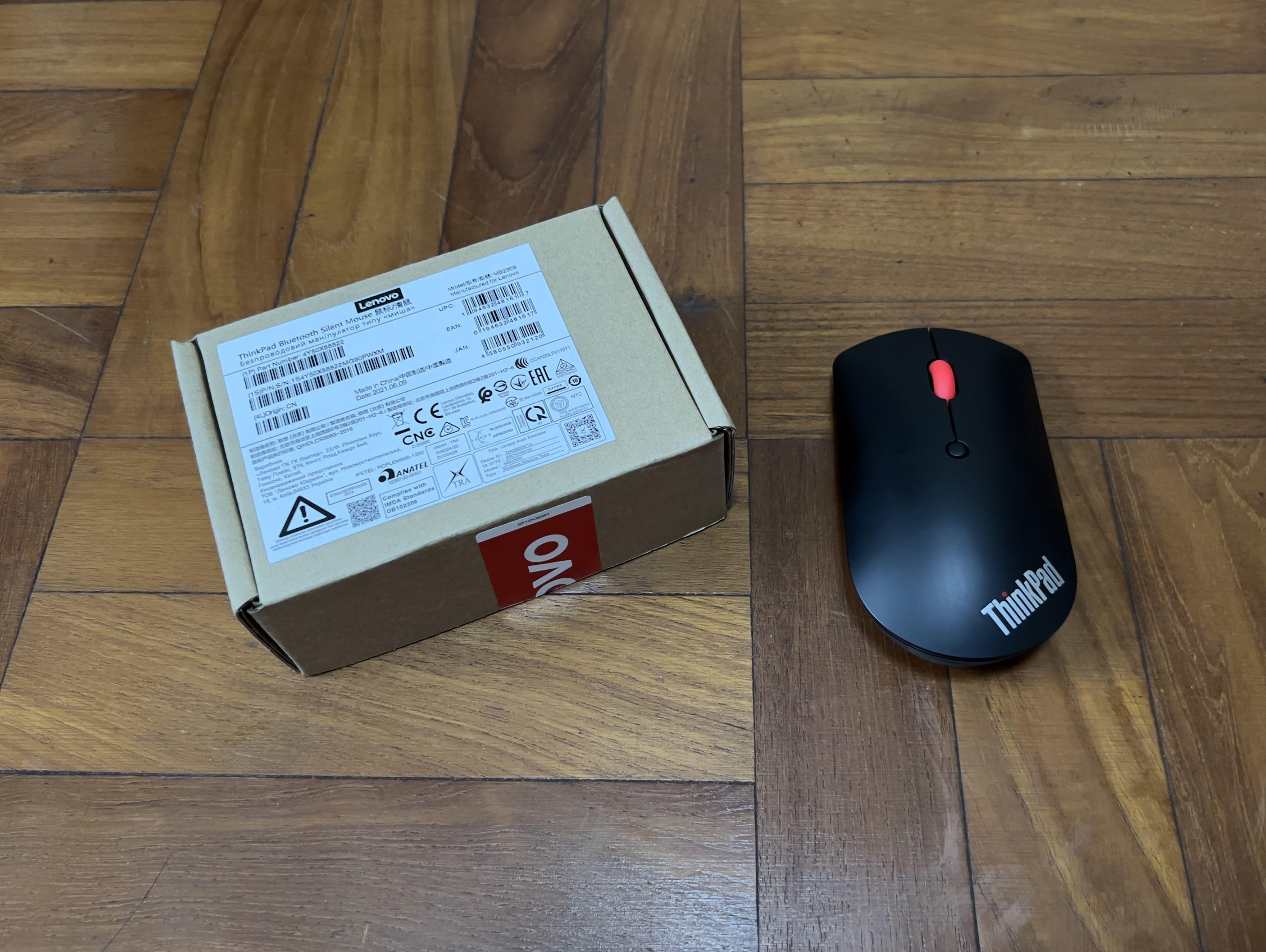 Lenovo ThinkPad Silent Mouse, Computers & Tech, Parts & Accessories ...