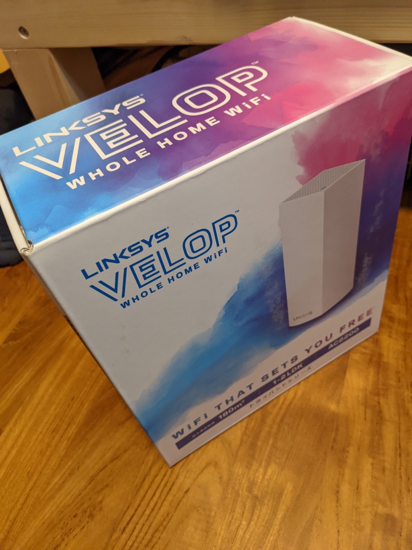 Linksys WHW0301 Velop Tri-band AC2200 Whole Home Mesh WiFi System ...