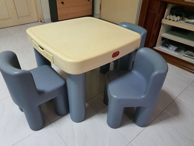 Little Tikes Table and Chairs Set, Babies & Kids, Baby Nursery & Kids ...