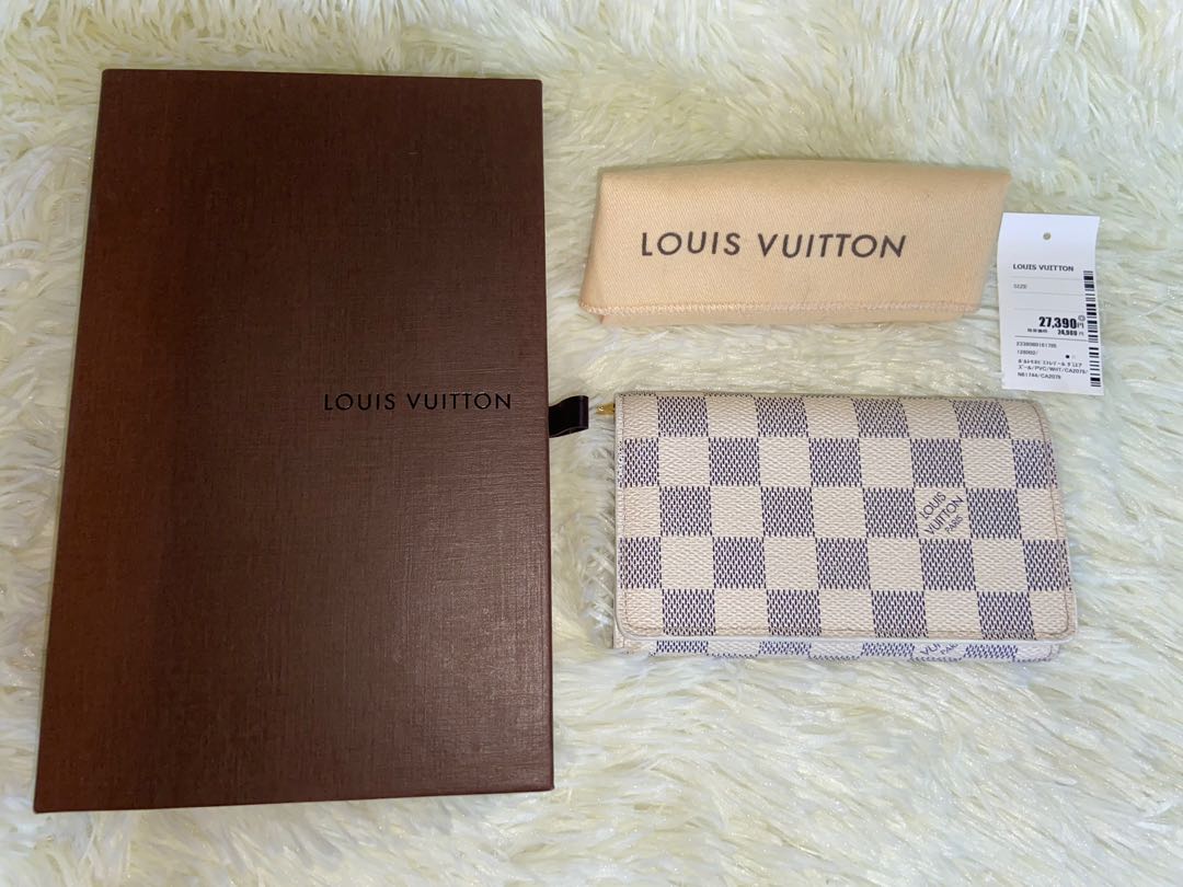 Louis Vuitton Azur Short Wallet, Luxury, Bags & Wallets on Carousell