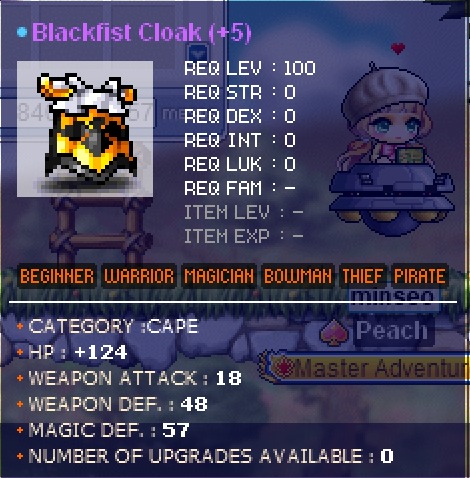 MapleRoyals 18 Attack Cape, Video Gaming, Gaming Accessories, In-Game ...