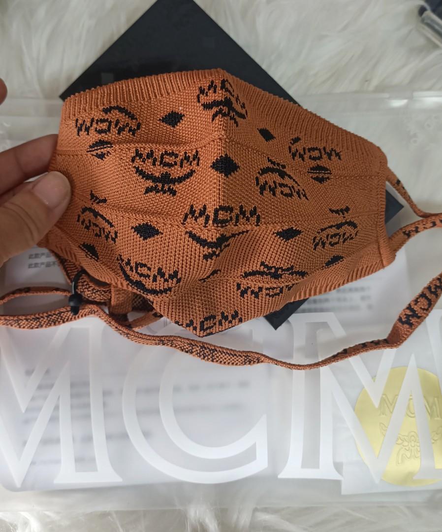 Mcm knitted Mask, Luxury, Accessories on Carousell