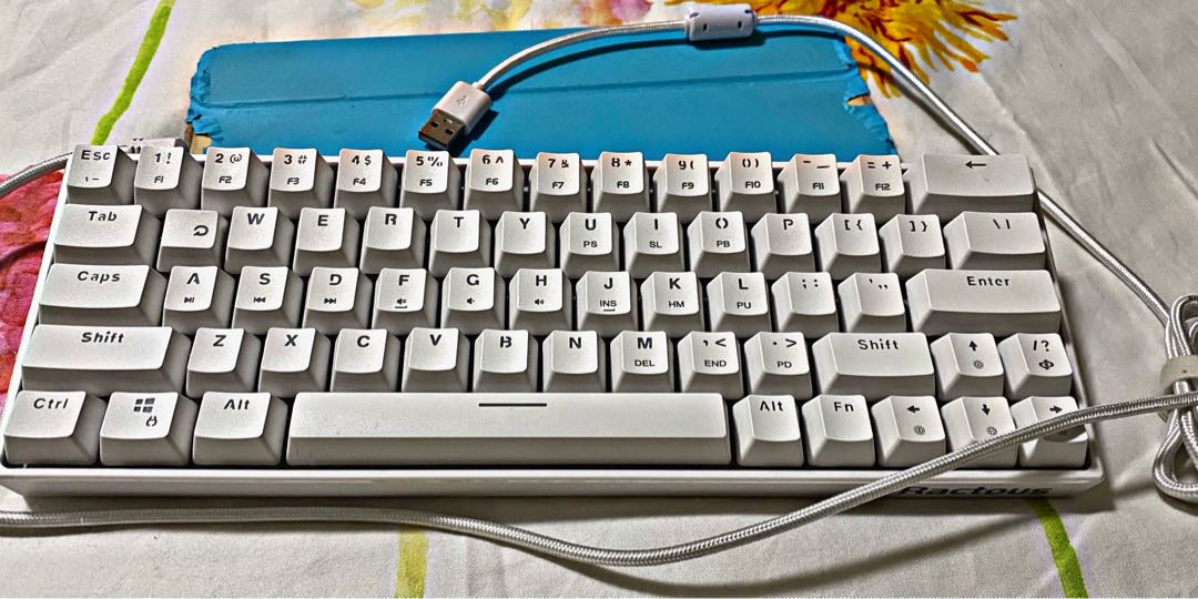 Ractous rtk 63 (clicky switches), Computers & Tech, Parts & Accessories ...