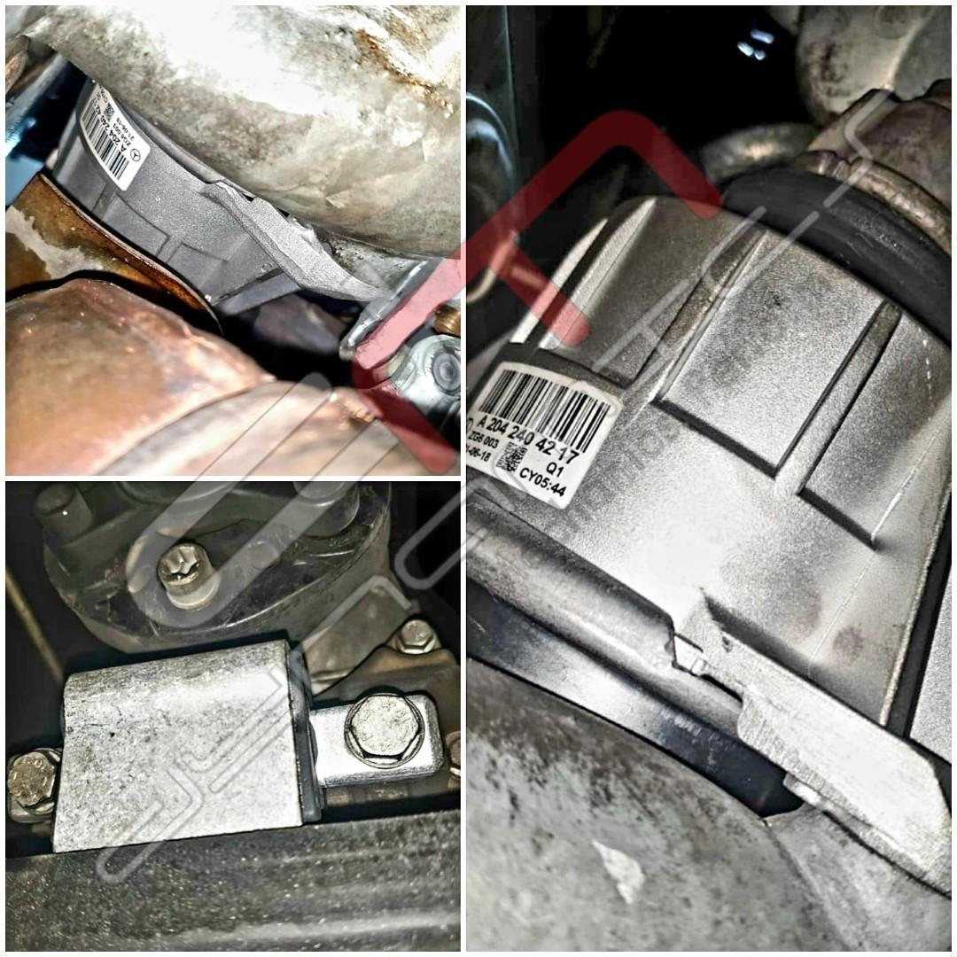 Mercedes C180/200 (W205)/E250(W207/W212): Engine Mountings replacement ...