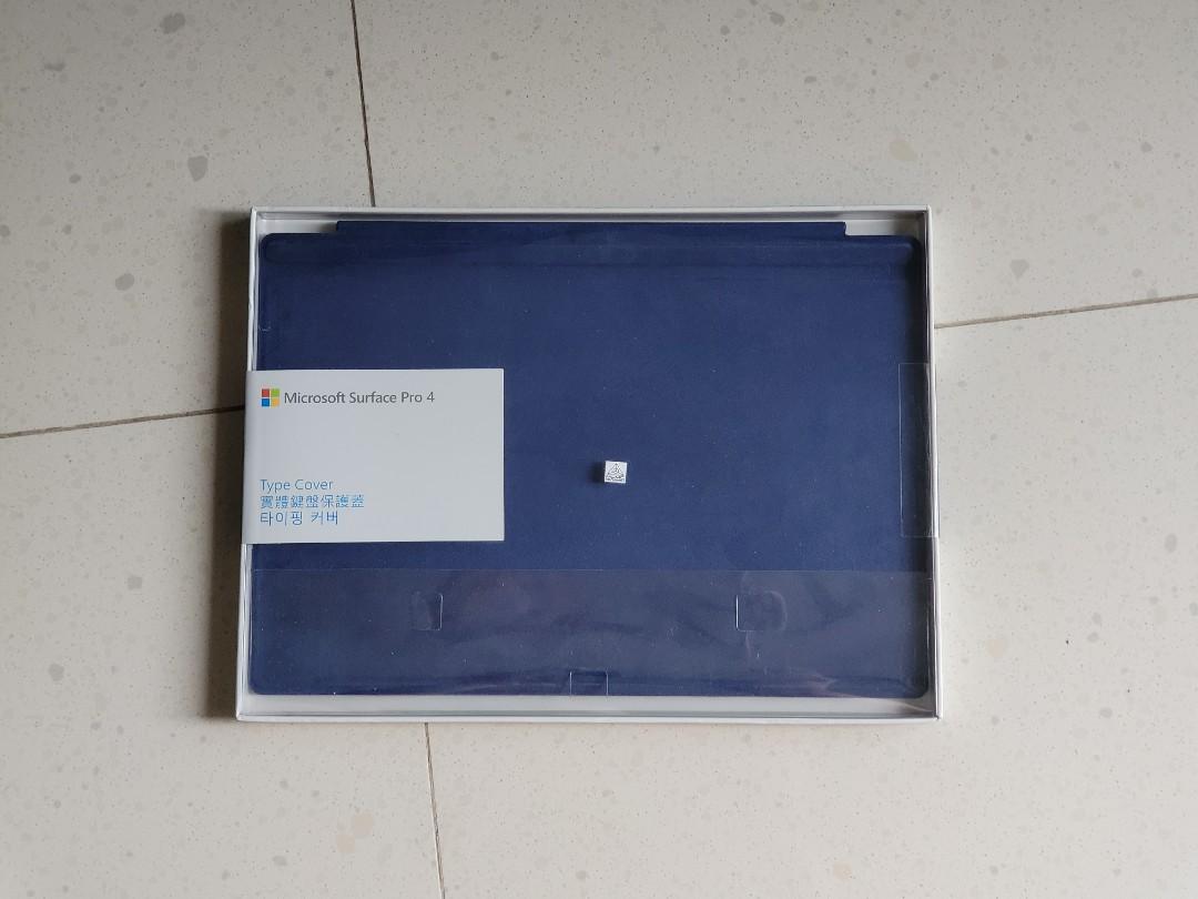 Microsoft surface pro 4 type cover, Computers & Tech, Parts ...