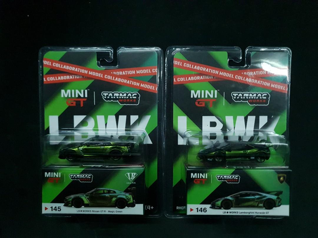Mini GT Liberty Walk Lamborghini Huracan & Nissan R35 GT-R, Hobbies ...
