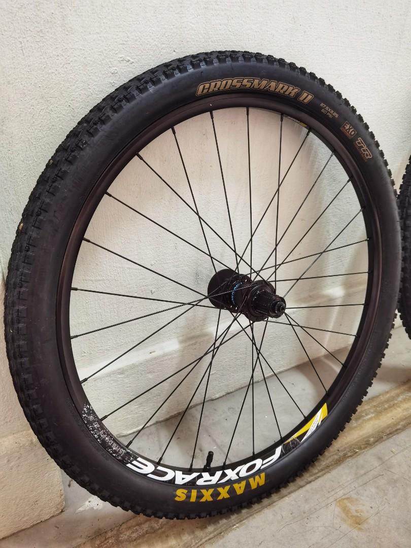 Foxrace F4 27.5" Wheelset (Tubeless) for MTB / Hybrid, Sports Equipment ...