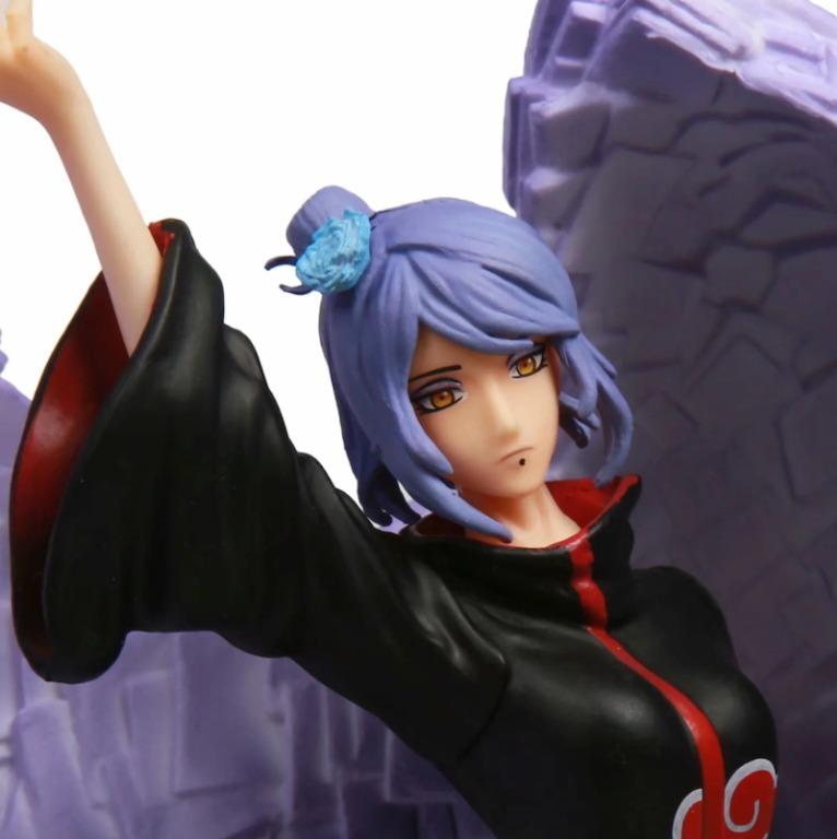 Naruto Shippuden Anime AKATSUKI Konan Action Figure 39cm PVC Statue ...