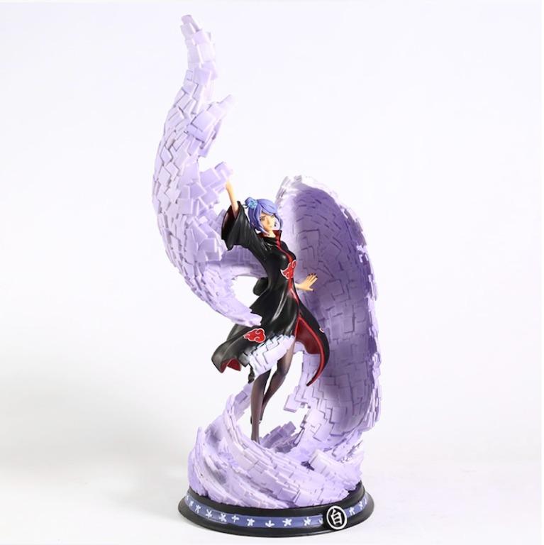 Naruto Shippuden Anime AKATSUKI Konan Action Figure 39cm PVC Statue ...