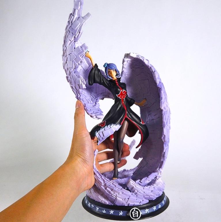 Naruto Shippuden Anime AKATSUKI Konan Action Figure 39cm PVC Statue ...