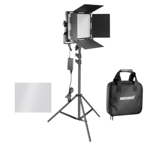 Neewer Bi-color 660 LED Video Light 3200-5600K CRI 96+ Dimmable Light ...