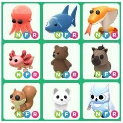 NEON ADOPT ME PETS, Video Gaming, Gaming Accessories, In-Game Products ...