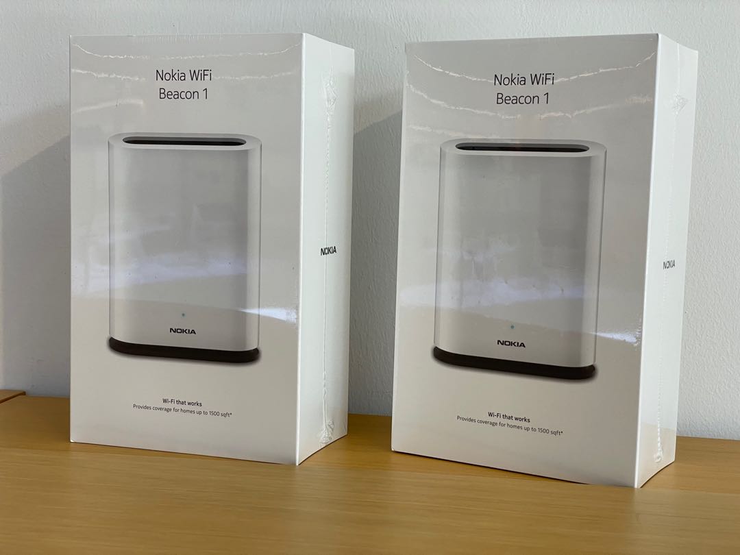 Nokia Beacon 1 - Wifi Mesh Router - 2 units, Computers & Tech, Parts ...