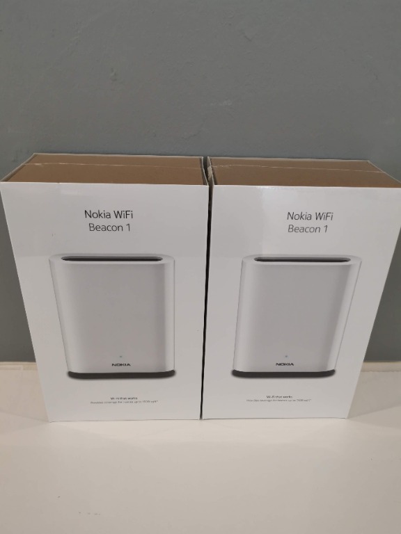 Nokia WiFi Beacon 1 WiFi Mesh Router System Supports AC1200, Computers ...
