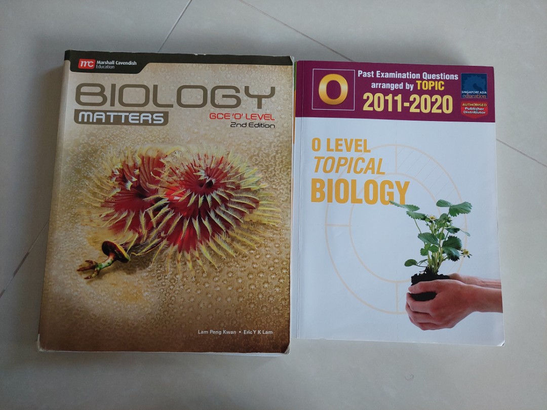 O Levels Biology Textbook and 10 year series 2011-2020, Hobbies & Toys ...
