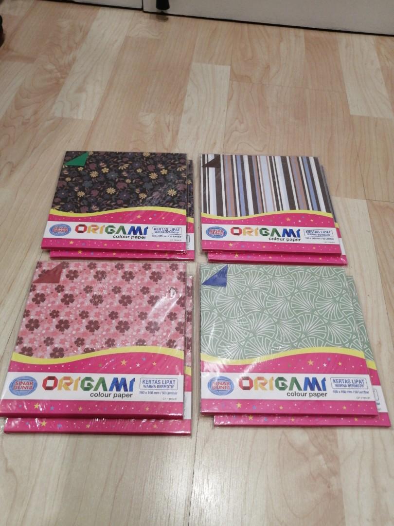 PRICE DROP: Origami Colour Paper - 9 Packs SOLD, 10 Packs Left, Hobbies ...