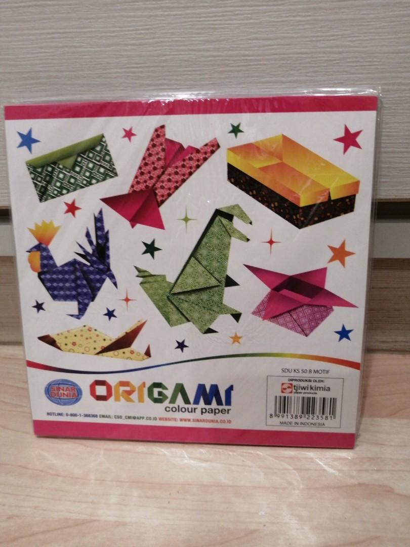 PRICE DROP: Origami Colour Paper - 9 Packs SOLD, 10 Packs Left, Hobbies ...