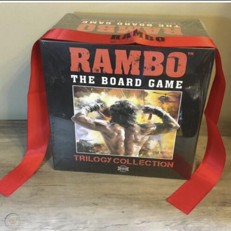ORIGINAL - RAMBO :The Trilogy Board Game (Arrived on 20/12/21), Hobbies ...