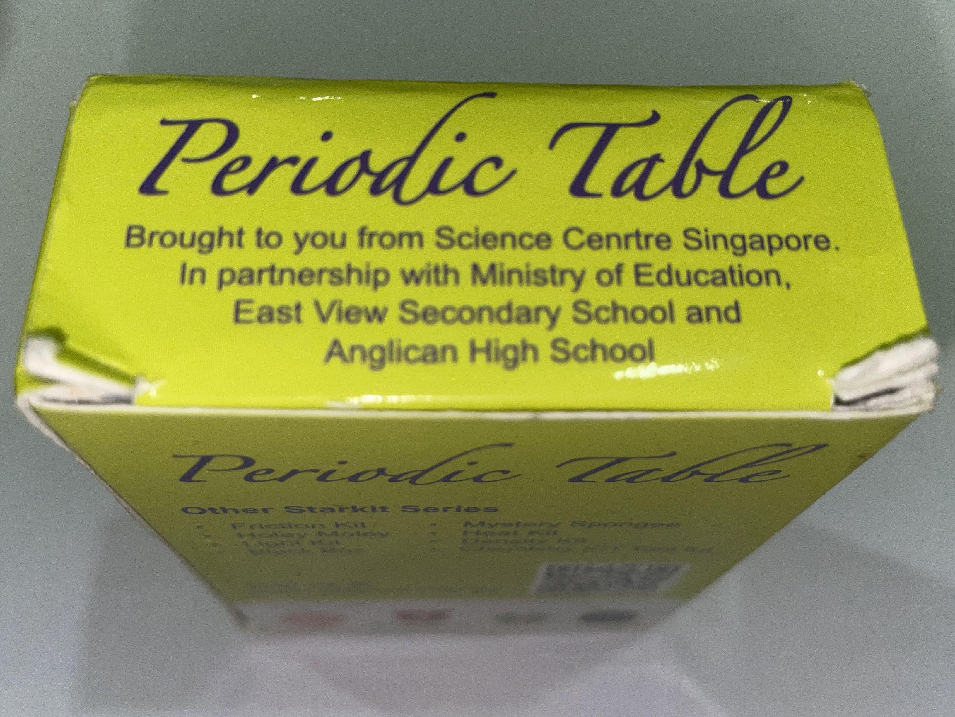 PERIODIC TABLE STAR KITS BY SCIENCE CENTRE AND MOE, Hobbies & Toys ...