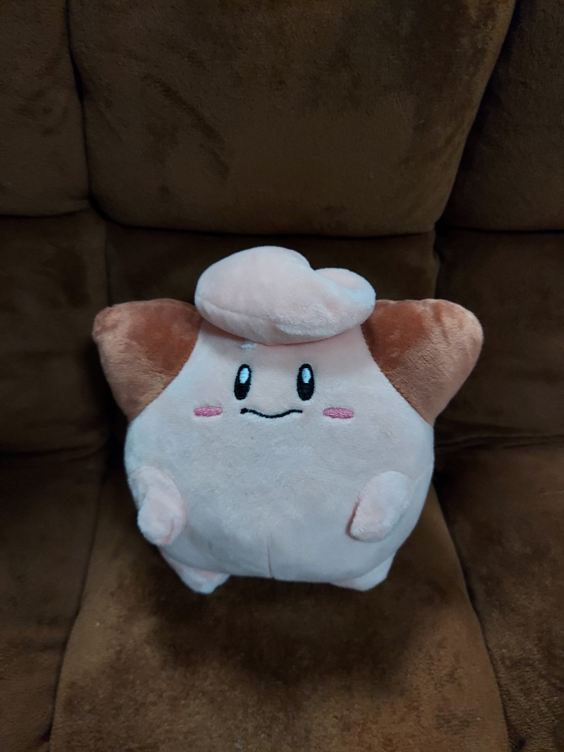 Pokemom Cleffa plush, Hobbies & Toys, Toys & Games on Carousell