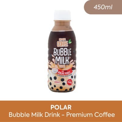 Polar Bubble Milk Drink Premium Coffee 450ml, Food & Drinks, Beverages ...