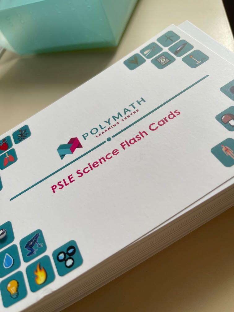 Polymath PSLE science flash card, Hobbies & Toys, Books & Magazines ...