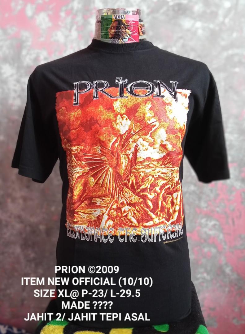 PRION X DEATH METAL BAND, Men's Fashion, Tops & Sets, Tshirts & Polo ...