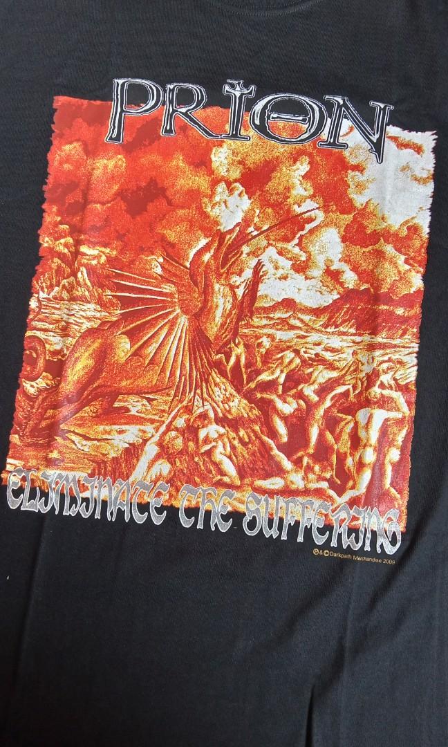 PRION X DEATH METAL BAND, Men's Fashion, Tops & Sets, Tshirts & Polo ...