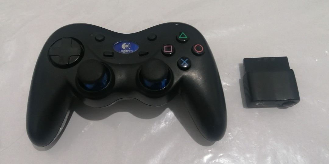 Ps2 Logitech Wireless Controller, Video Gaming, Gaming Accessories ...