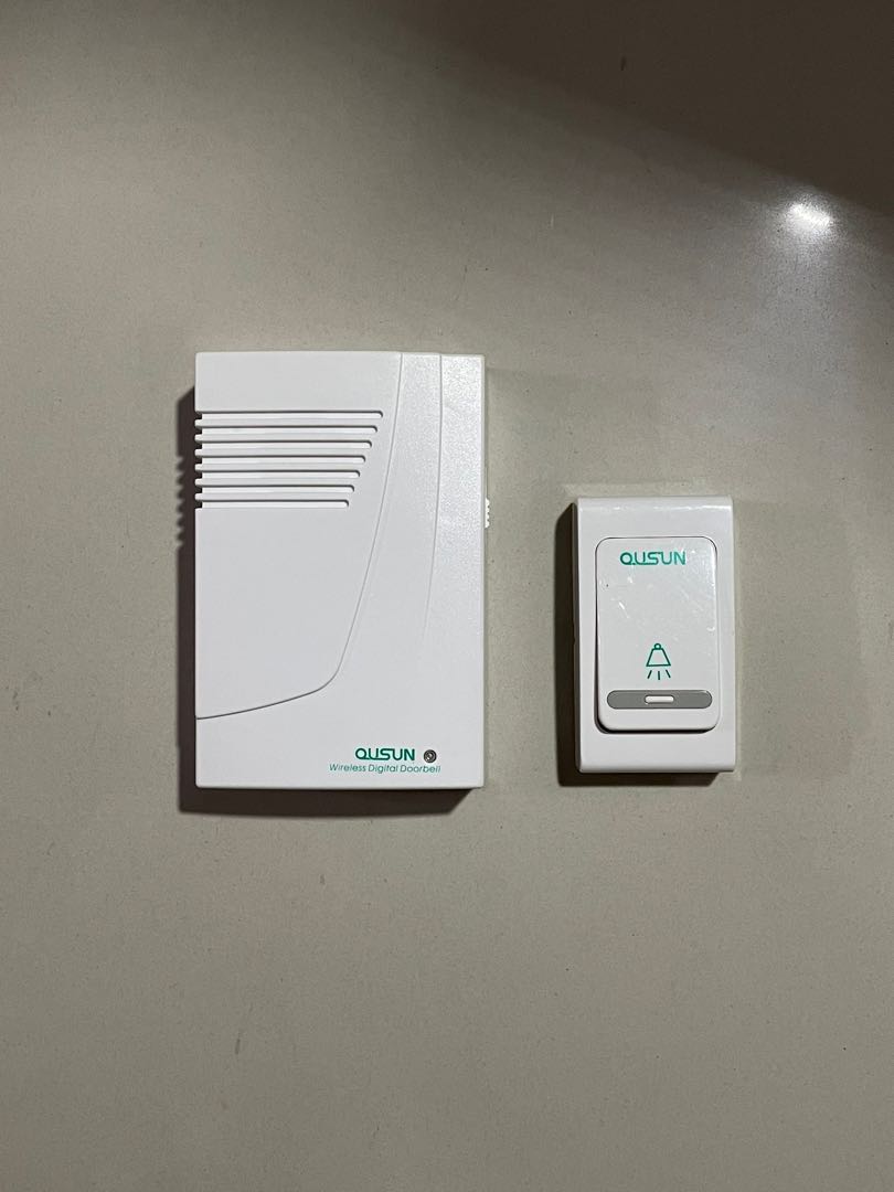 Qusun Wireless Digital Doorbell Electric, Furniture & Home Living ...